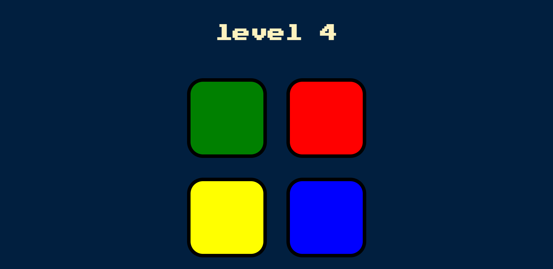 GitHub - eyadashrafkh/Simon-Game: A Web Game developed using html, css ...