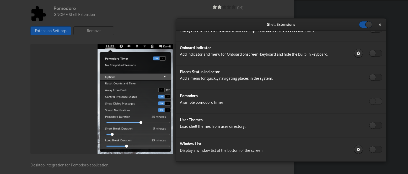 Failed to start on Gnome on Wayland on Fedora 31 · Issue #457 · gnome-pomodoro/gnome-pomodoro ...