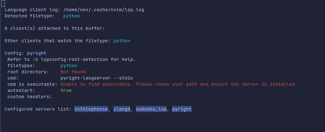 How to config root dir and cmd is executable :( · williamboman nvim-lsp ...