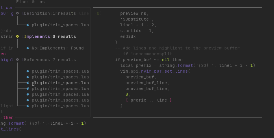 Highlight result in LspSaga Floating windows · Issue #465 · nvimdev/lspsaga.nvim · GitHub