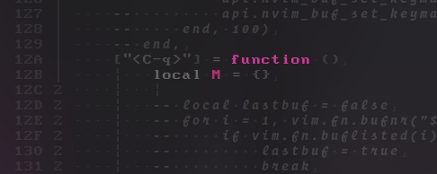 fillchar: customize `statuscolumn`'s fold level char in `%C` · Issue #21740 · neovim/neovim · GitHub