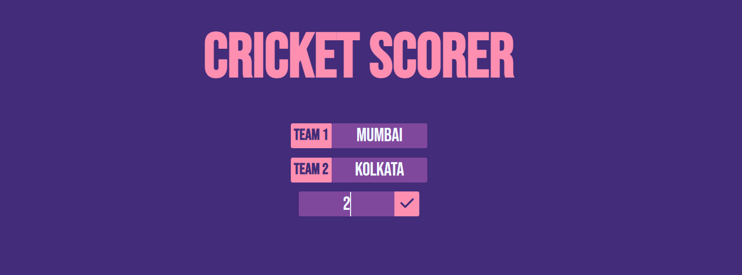 GitHub - Ramprasadmanna/Cricket-Scorer: The Cricket Scorer Web App ...