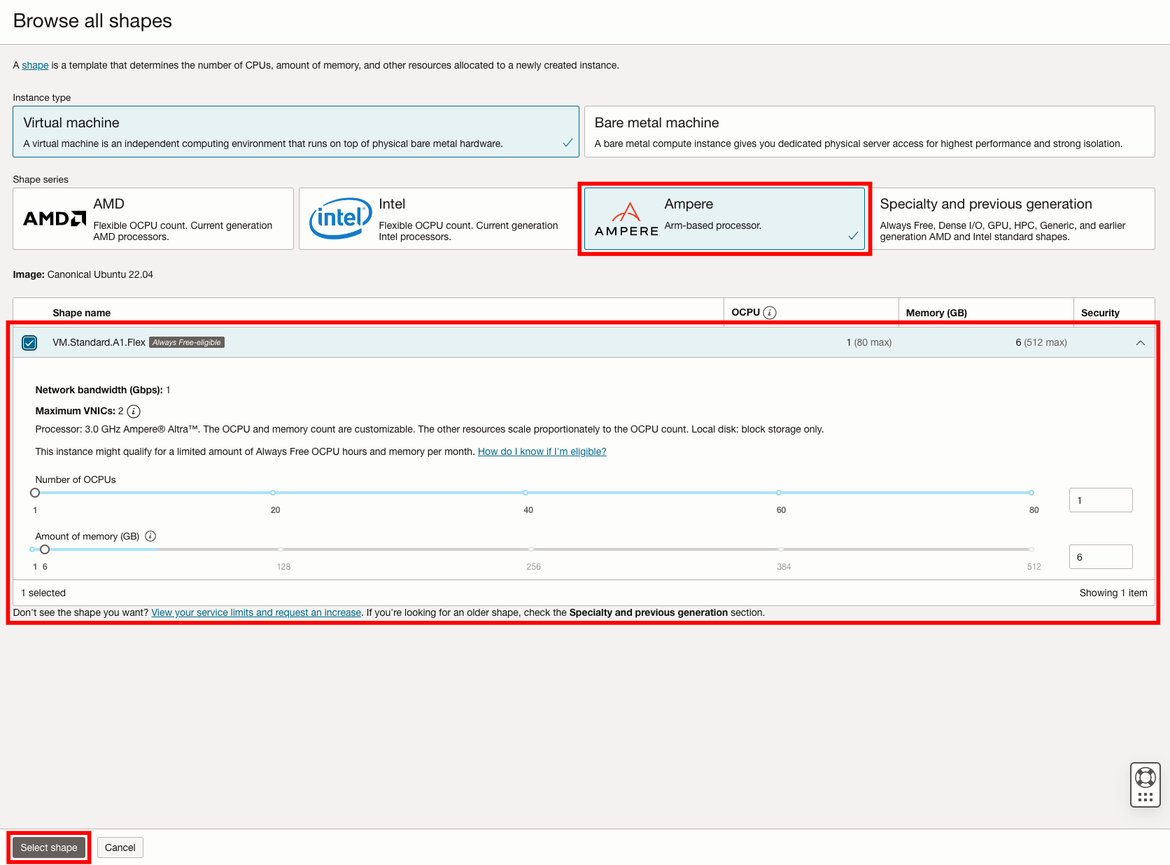 Getting Started with Oracle OCI | Arm Learning Paths