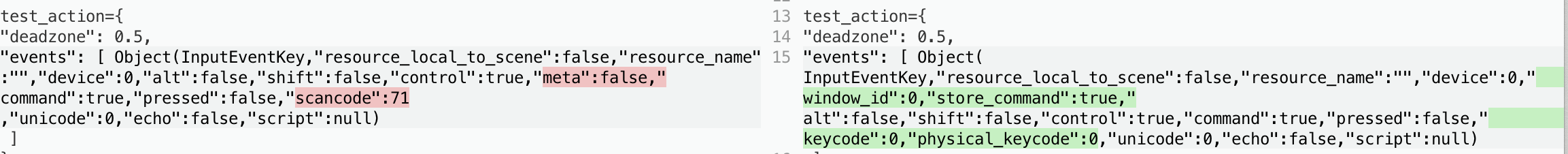 Input map is changed when project is opened on macOS · Issue #35355 · godotengine/godot · GitHub