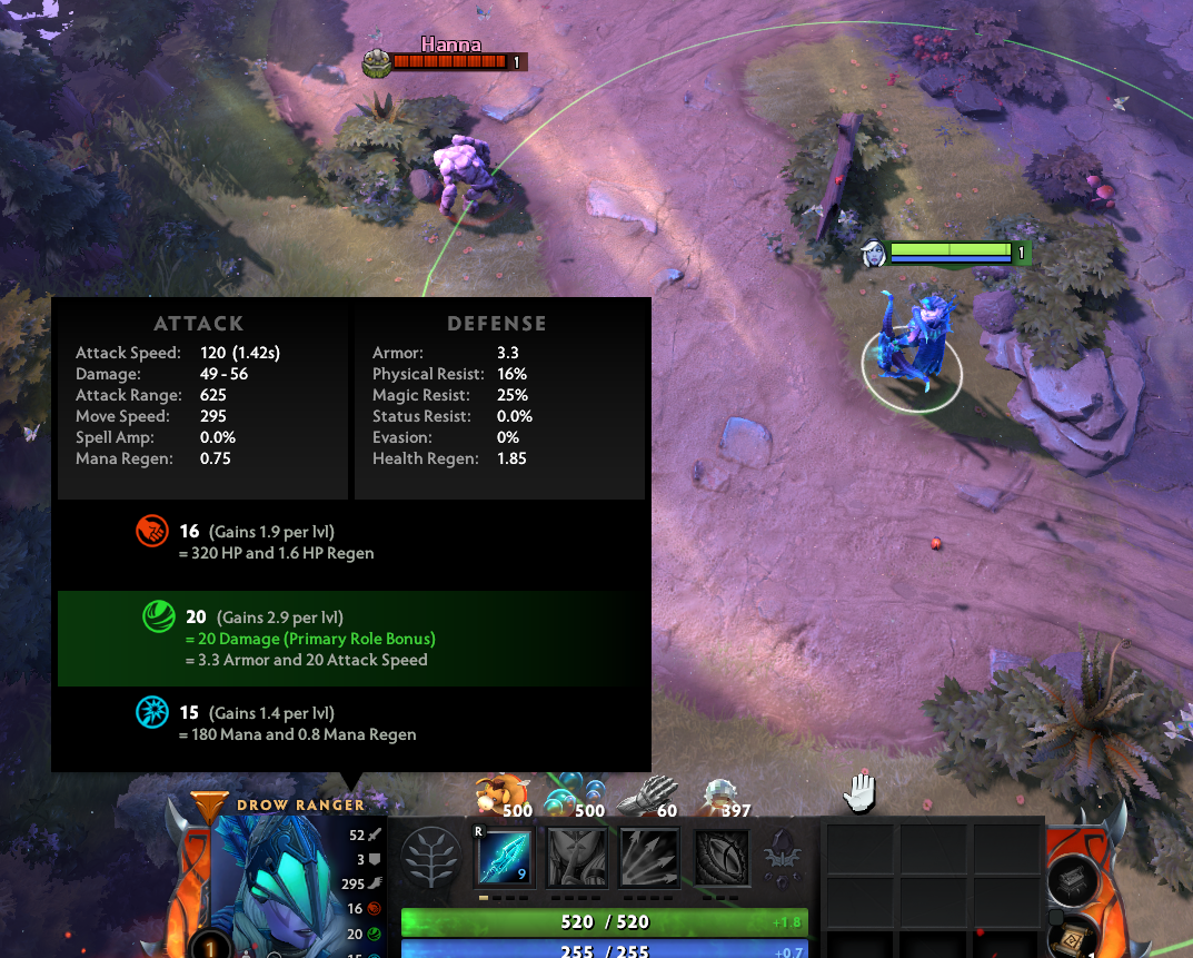 Drow ranger's attack range is incorrect · Issue #2924 · ValveSoftware ...