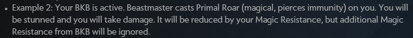 Muerta's Gunslinger ability ignores target's "ex-spell-immunity" magic resistance when her ...