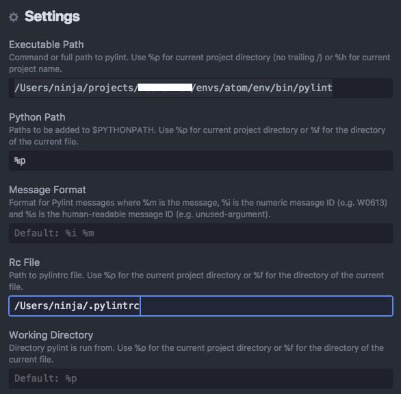 Error Running Pylint Error · Issue 242 · Atomlinterlinter Pylint · Github 