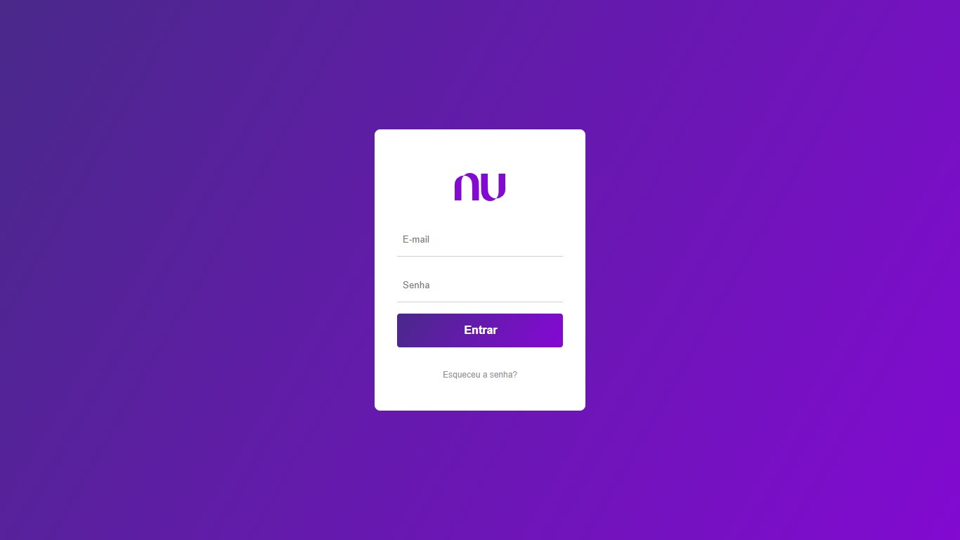 GitHub - nicolasrungel/nubank-clone: Clone da página WEB de login do Nubank feito com HTML e CSS