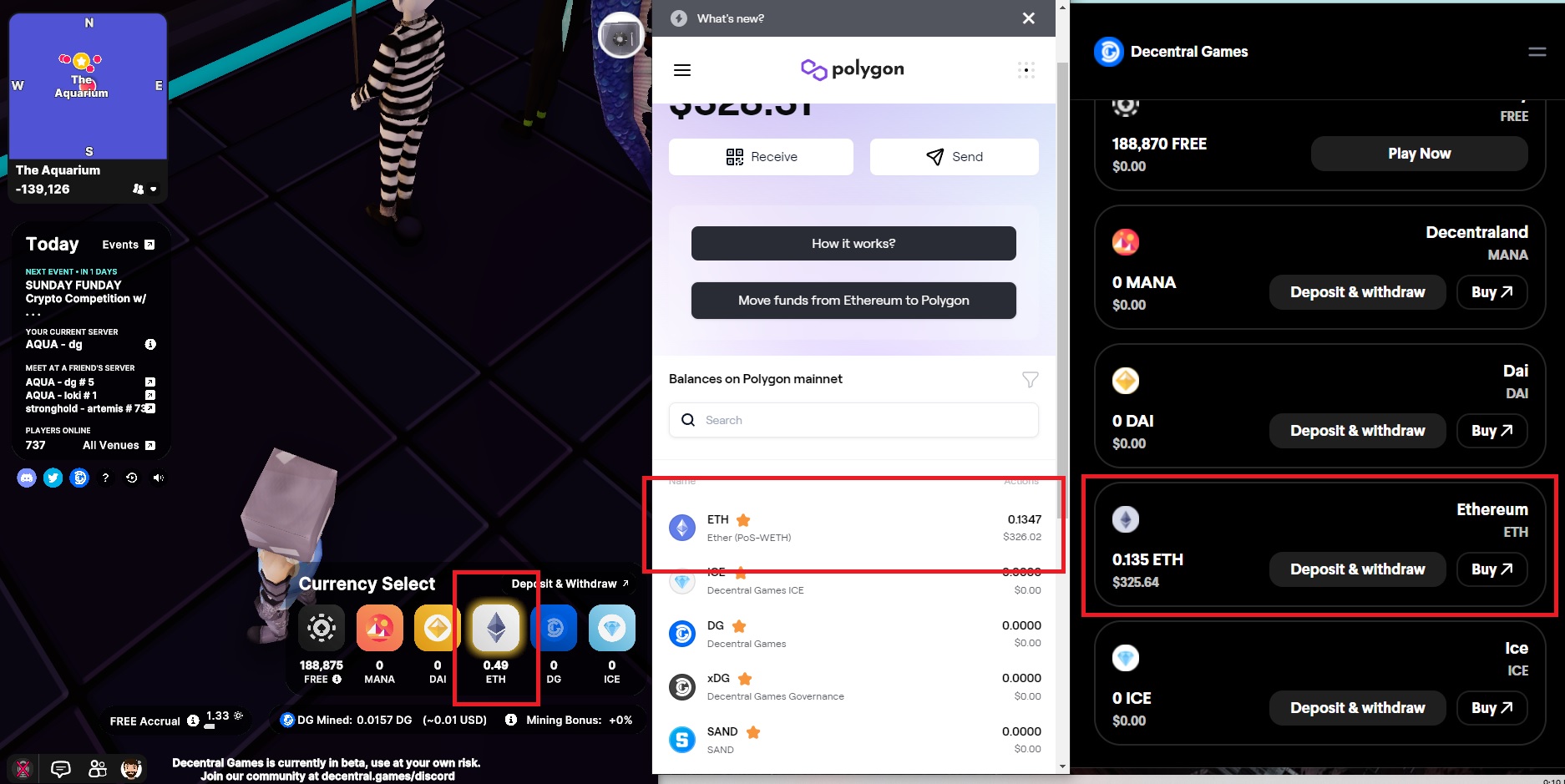 MISSING ETHERUM AGAIN · Issue #269 · decentraland/issues · GitHub
