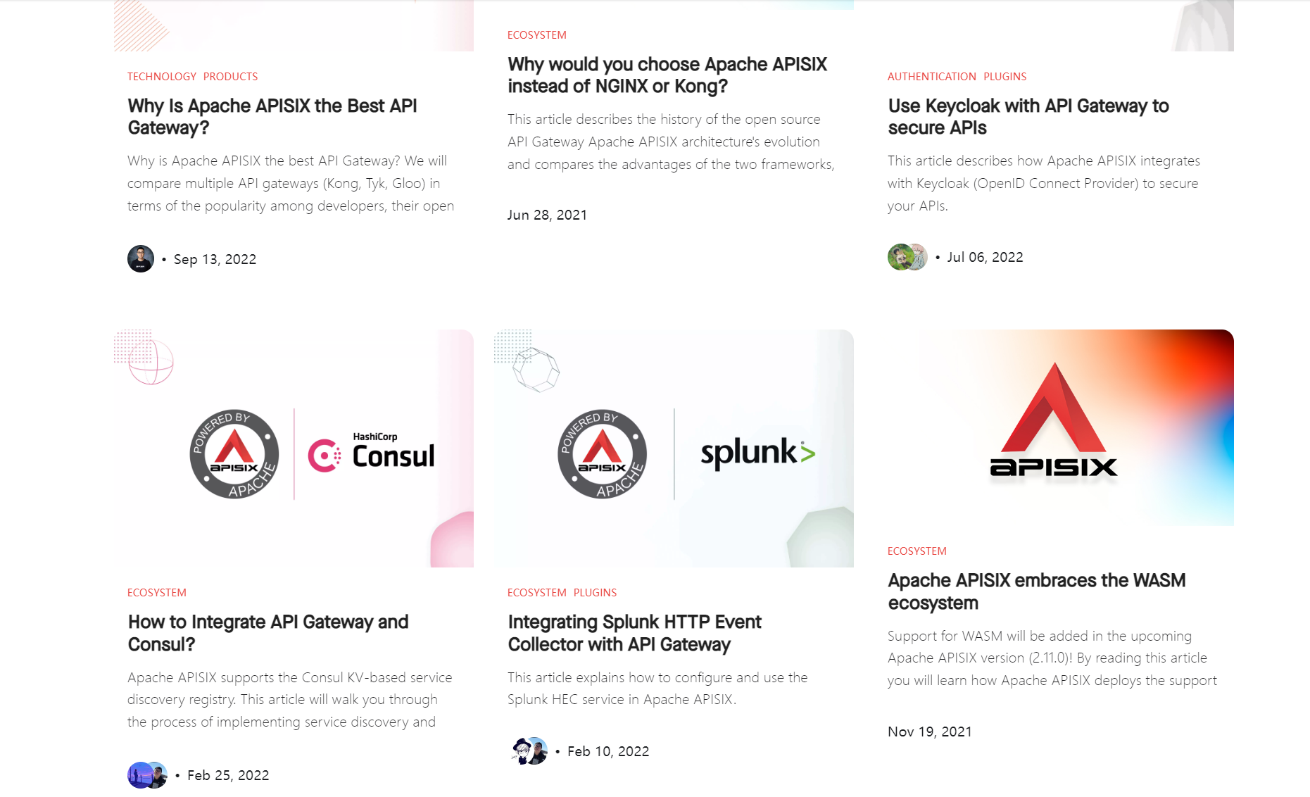 [Docs]: Chinese Editors' Picks Blog missing. · Issue #1341 · apache/apisix-website · GitHub