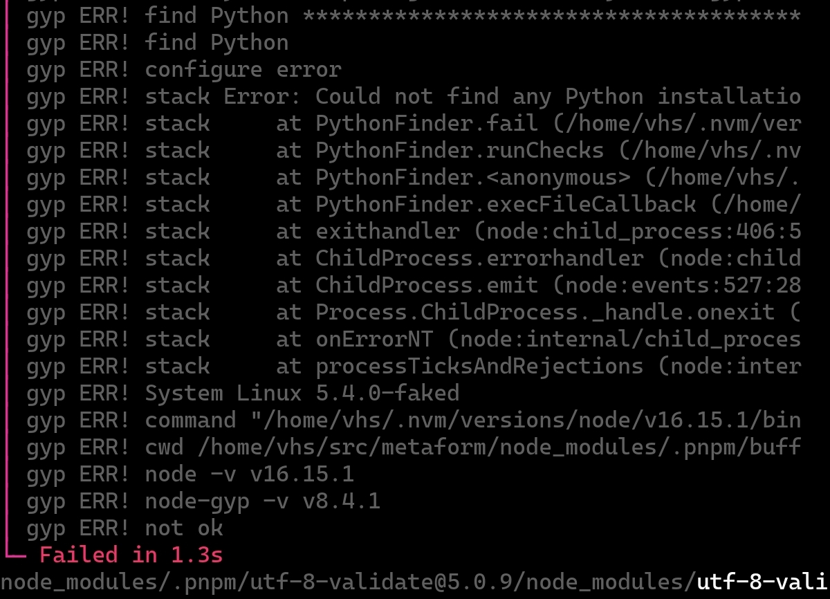 Install Fails Without Python · Issue 161 · Supabase Realtime Js · Github