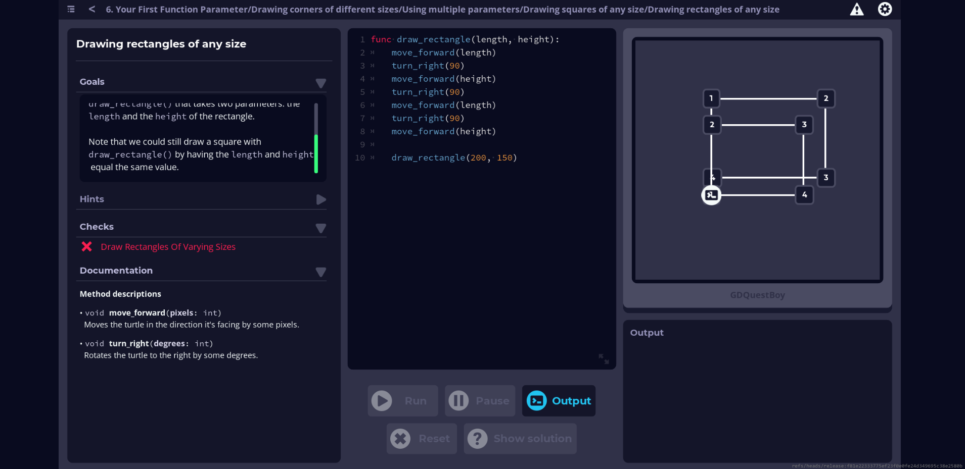 The app freezes when the student calls their function recursively (infinite recursion/stack ...
