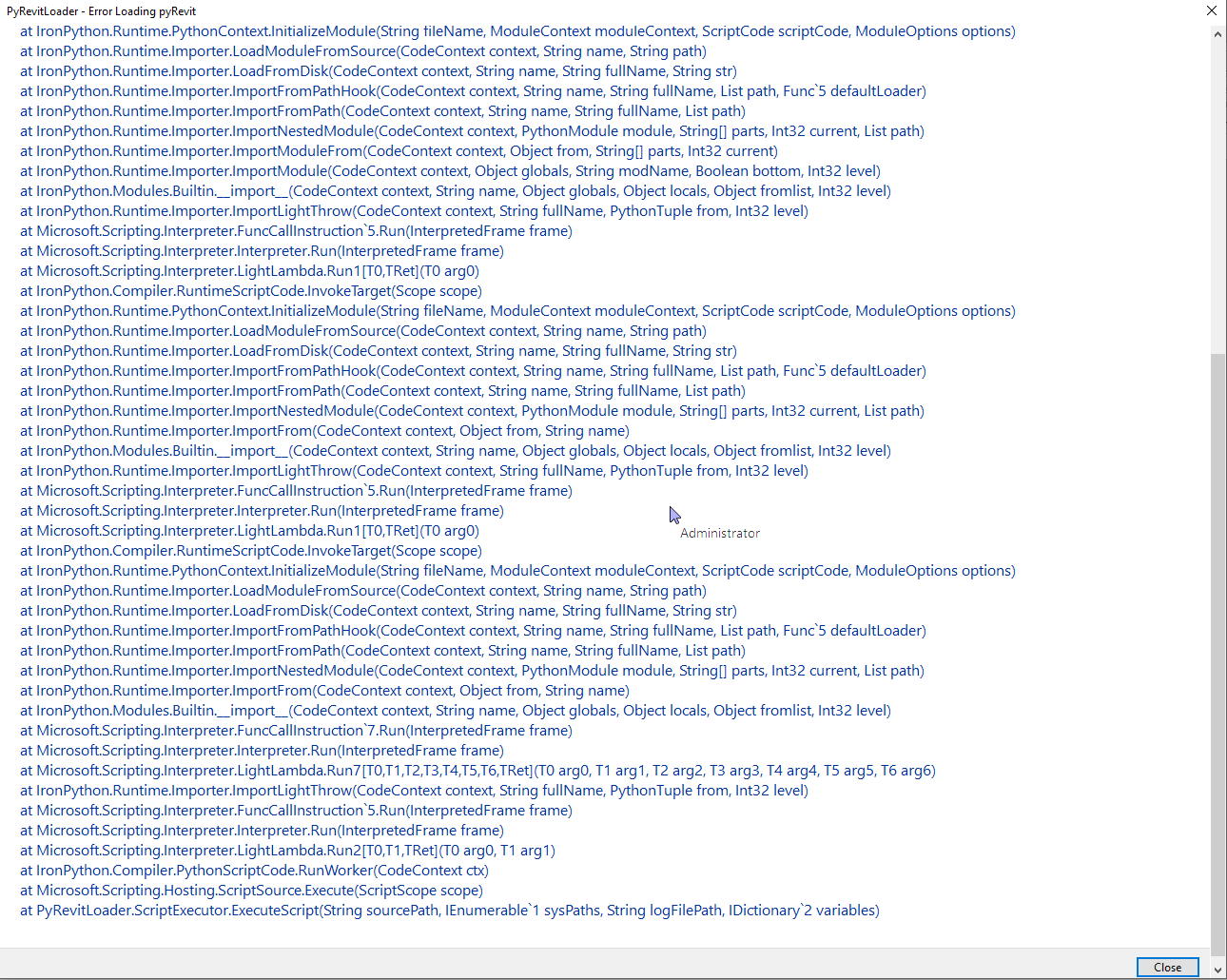 PyRevit Error · Issue #1446 · eirannejad/pyRevit · GitHub PyRevit Error · Issue #1446 · eirannejad/pyRevit · GitHub