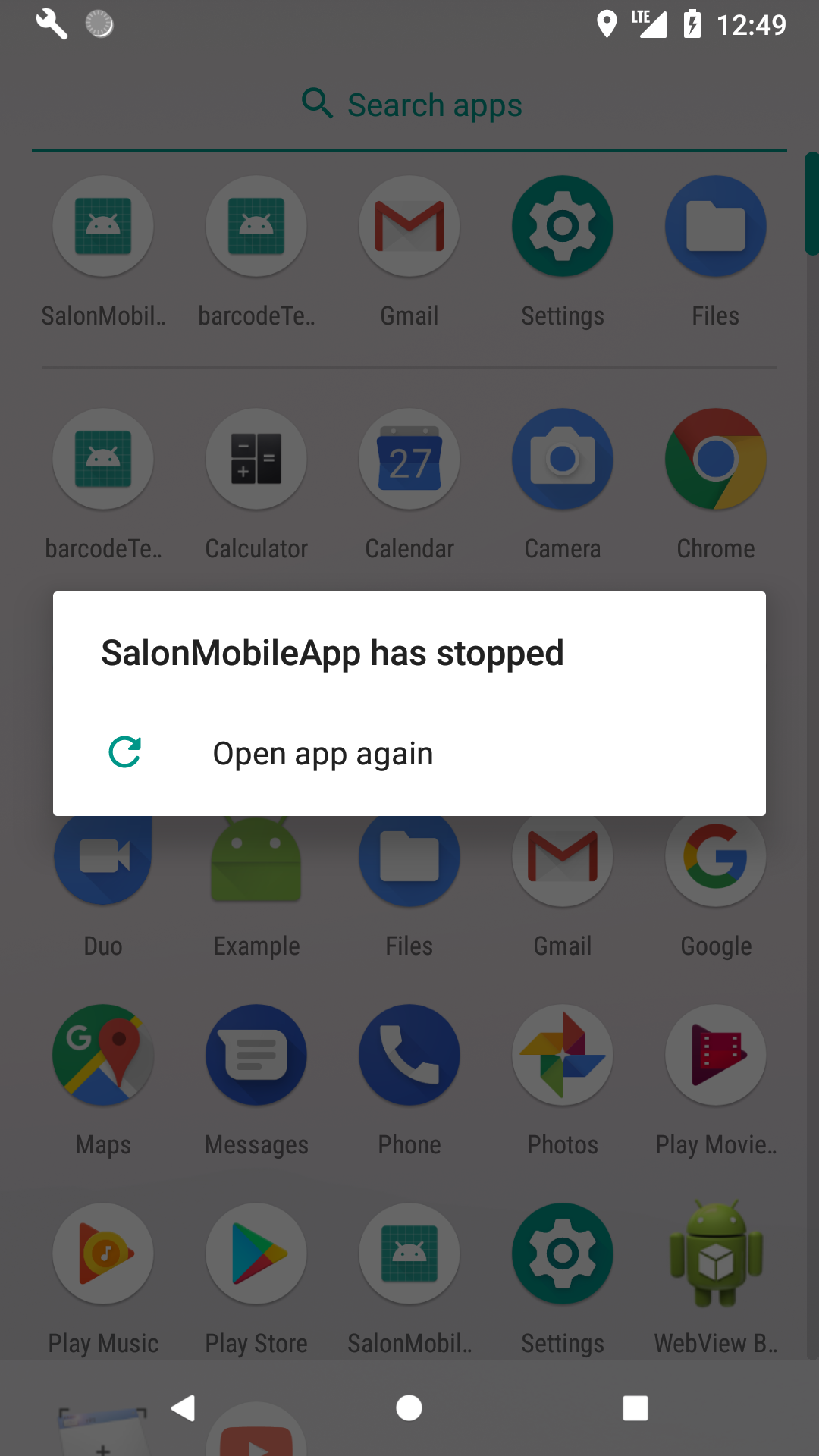 App crash when render barcode · Issue #681 · callstack/react-native-paper · GitHub
