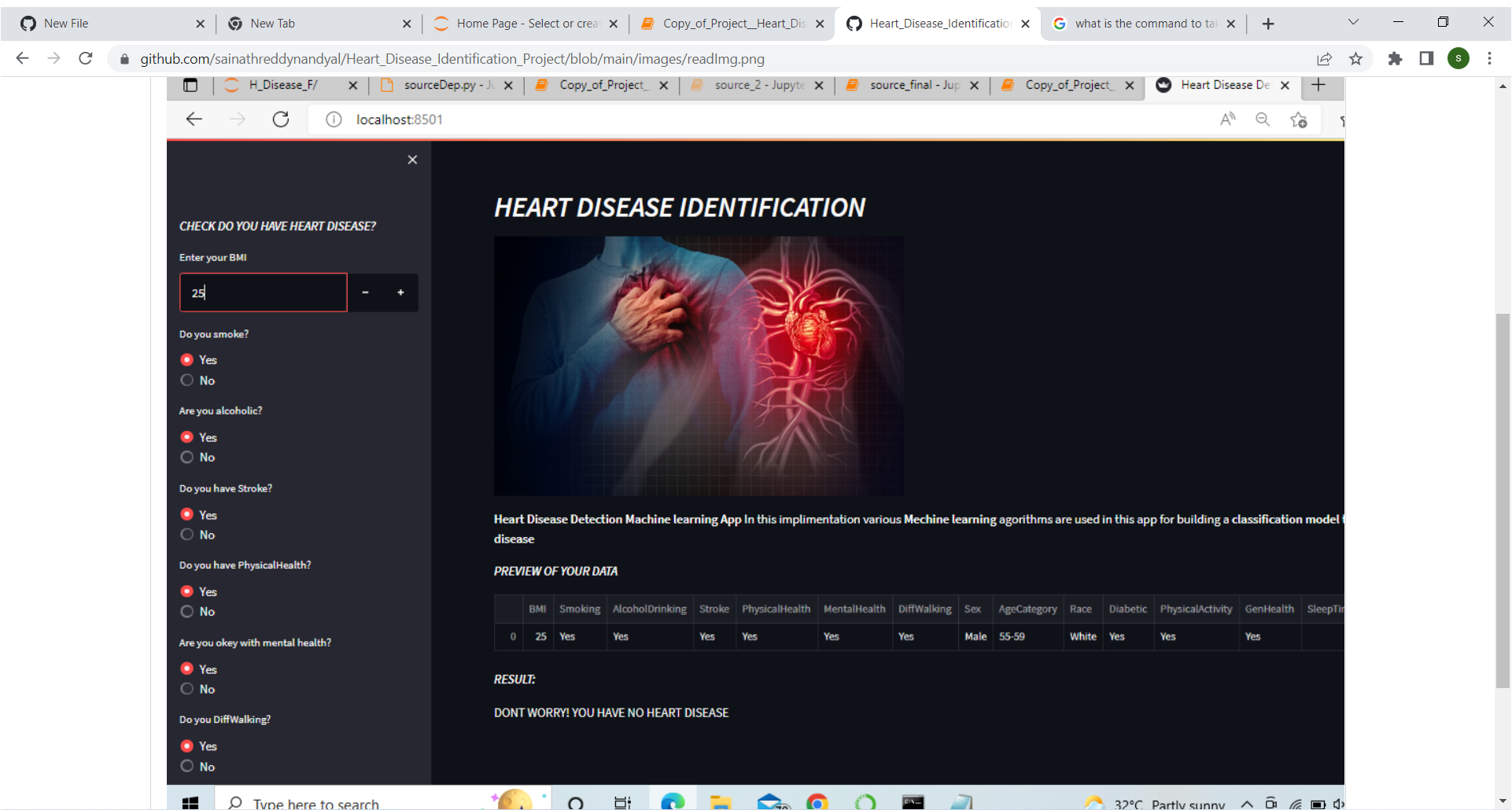 GitHub - sarita1616singh/Heart-Disease-Identification-project: Heart ...