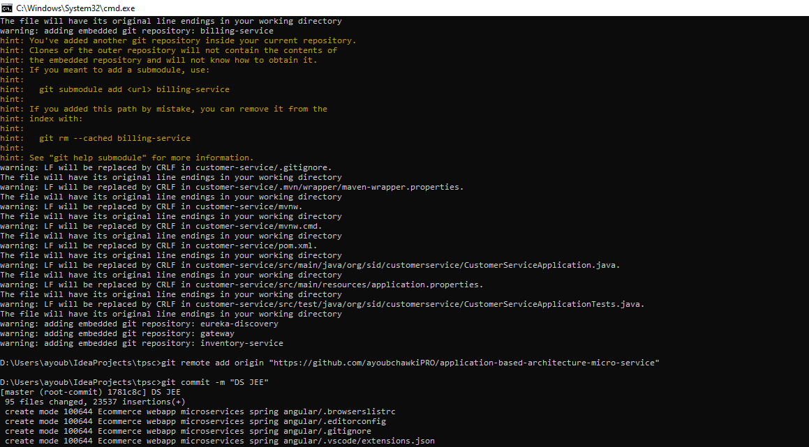 GitHub - ayoubchawkiPRO/application-based-architecture-micro-service: Activité Pratique du Contrôle