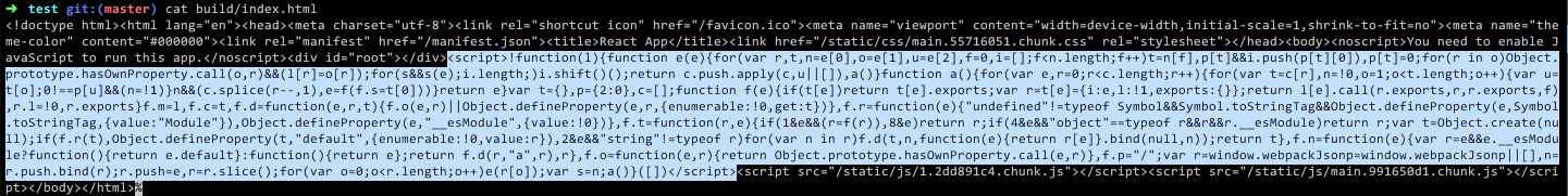 Runtimechunk Is Not Inlined · Issue 5856 · Facebookcreate React App · Github 3930