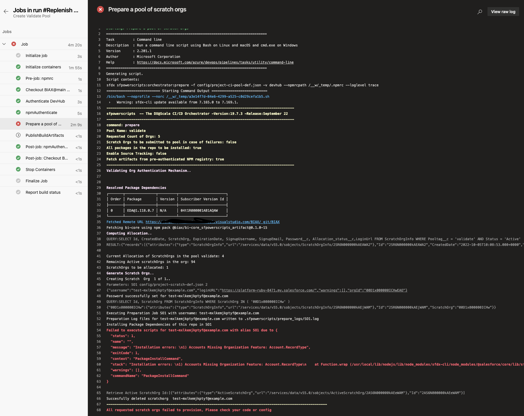 Unable to execute custom scripts with Prepare command · Issue #1136 ...