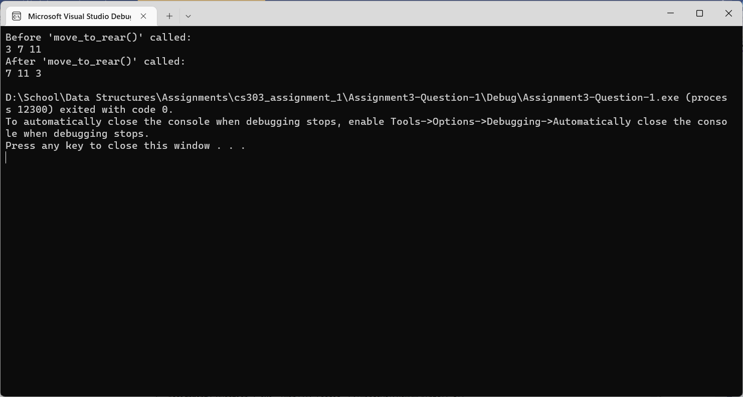 GitHub - Tim-DeGraffenreid/cs303_assignment_1