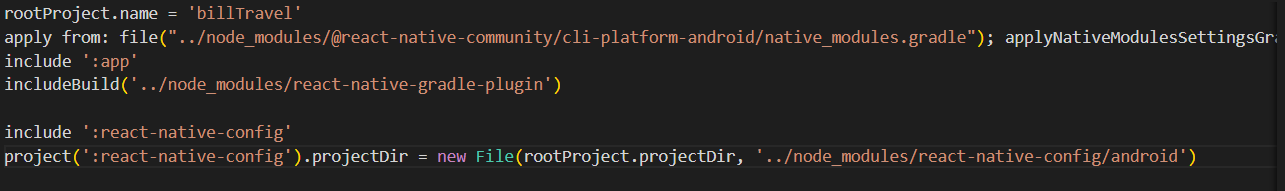 Import Com Lugg Reactnativeconfig Reactnativeconfigpackage Dont Exist · Issue 746 · Lugg React
