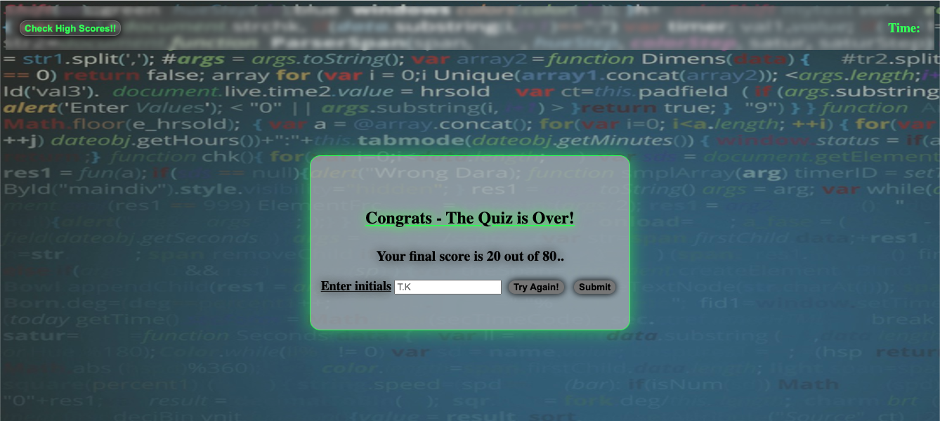 GitHub - jacih/Javascript-101-Quiz