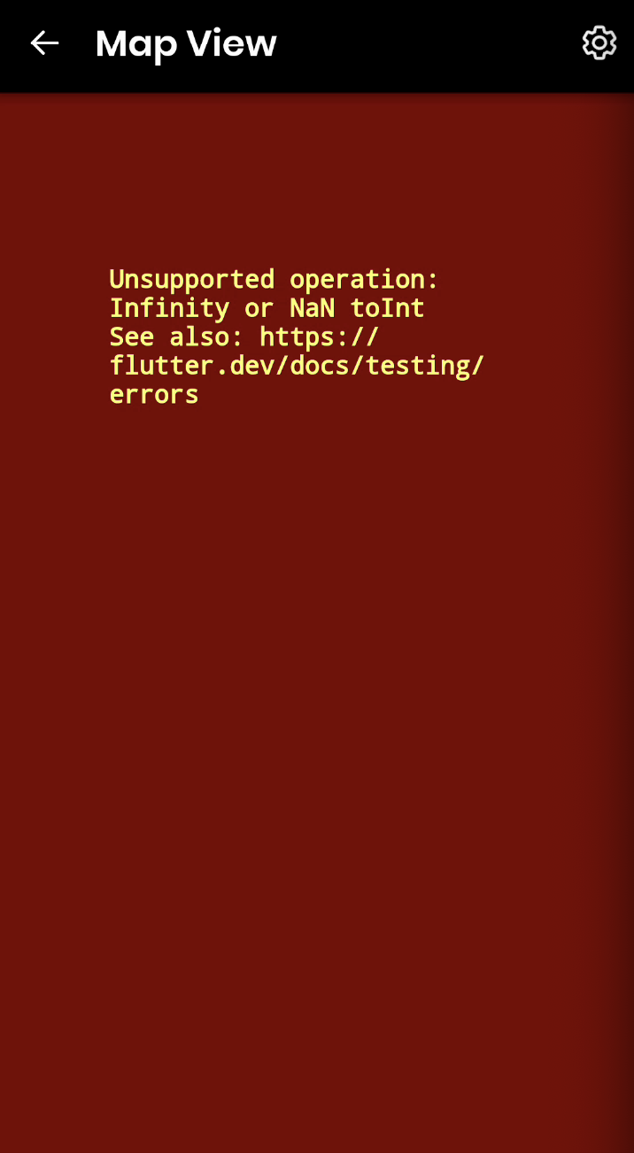 Getting Unsupported Operation Infinity Or Nan Toint · Issue 153