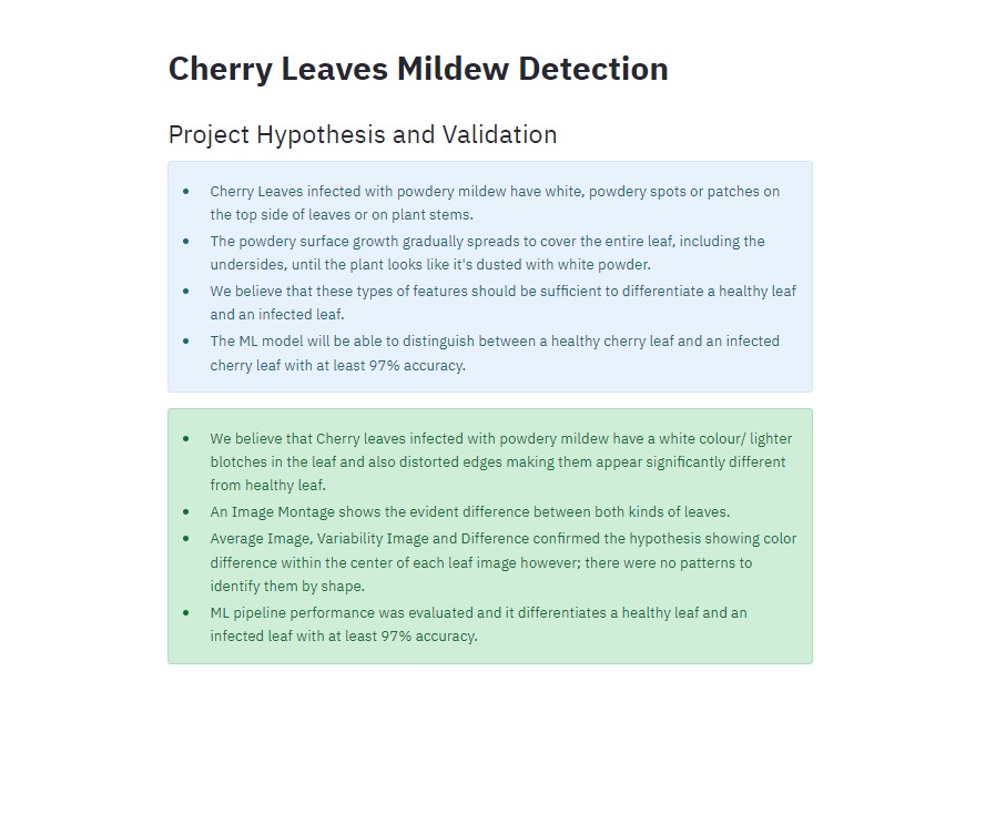 GitHub - ssreelakshmi88/mildew-detection-cherry-leaves_milestonePP5