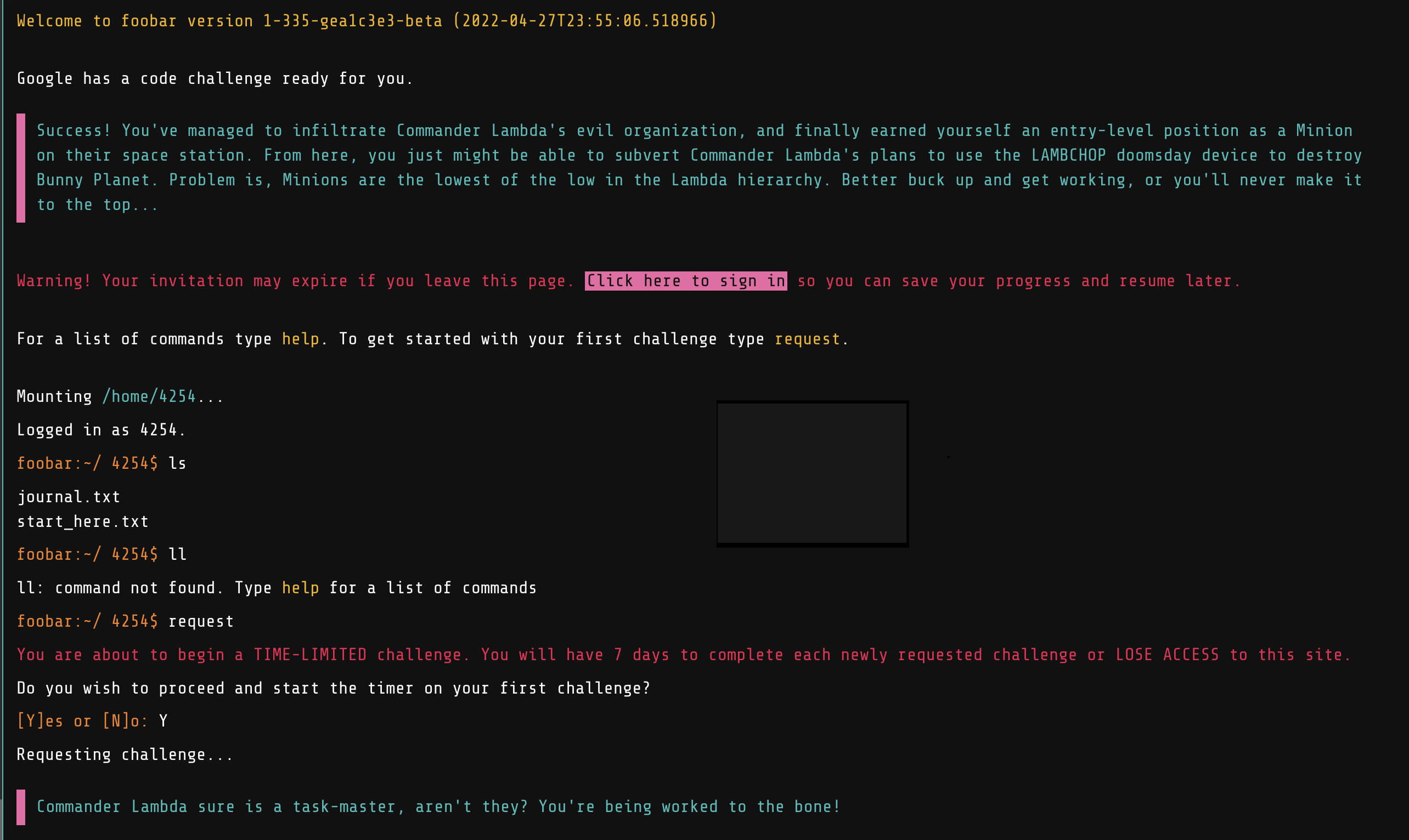 GitHub - OmaymaK/Foobar-With-Google-: Google Foobar challenge is a secret hiring process of ...