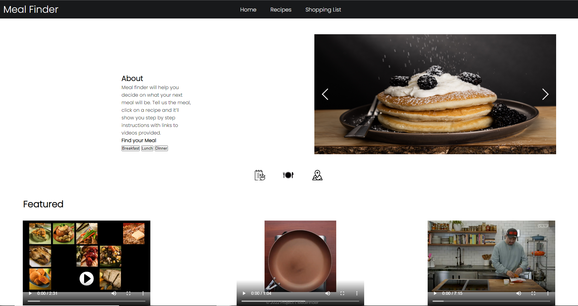 GitHub - JVelezFD/MealFinder: App will help users find a meal to cook based on option chosen ...
