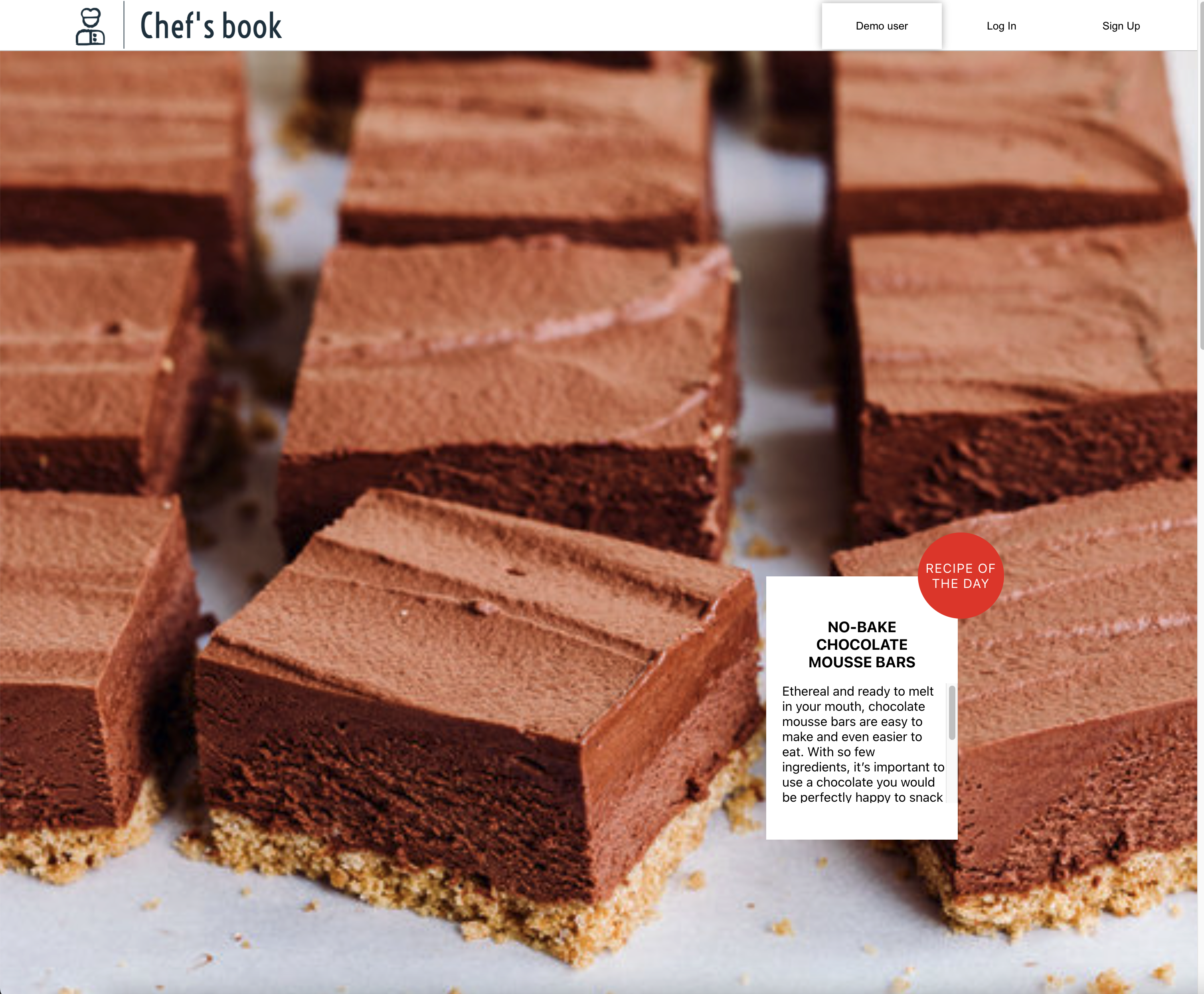 GitHub - lanakomar/Chefs-book