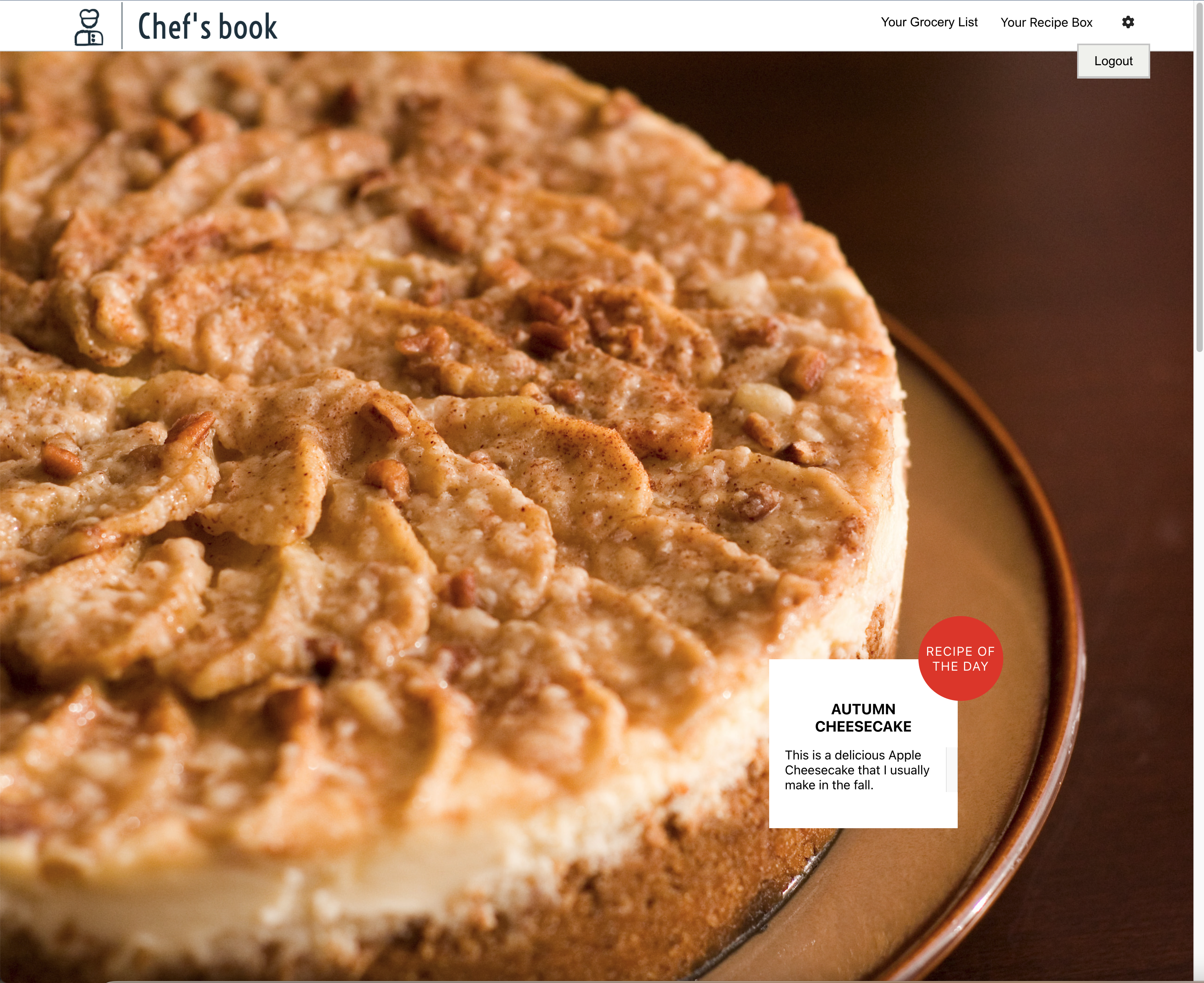 GitHub - lanakomar/Chefs-book