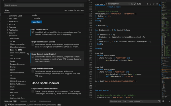 Rpgle Content Assist Enable · Issue #341 · codefori/vscode-ibmi · GitHub