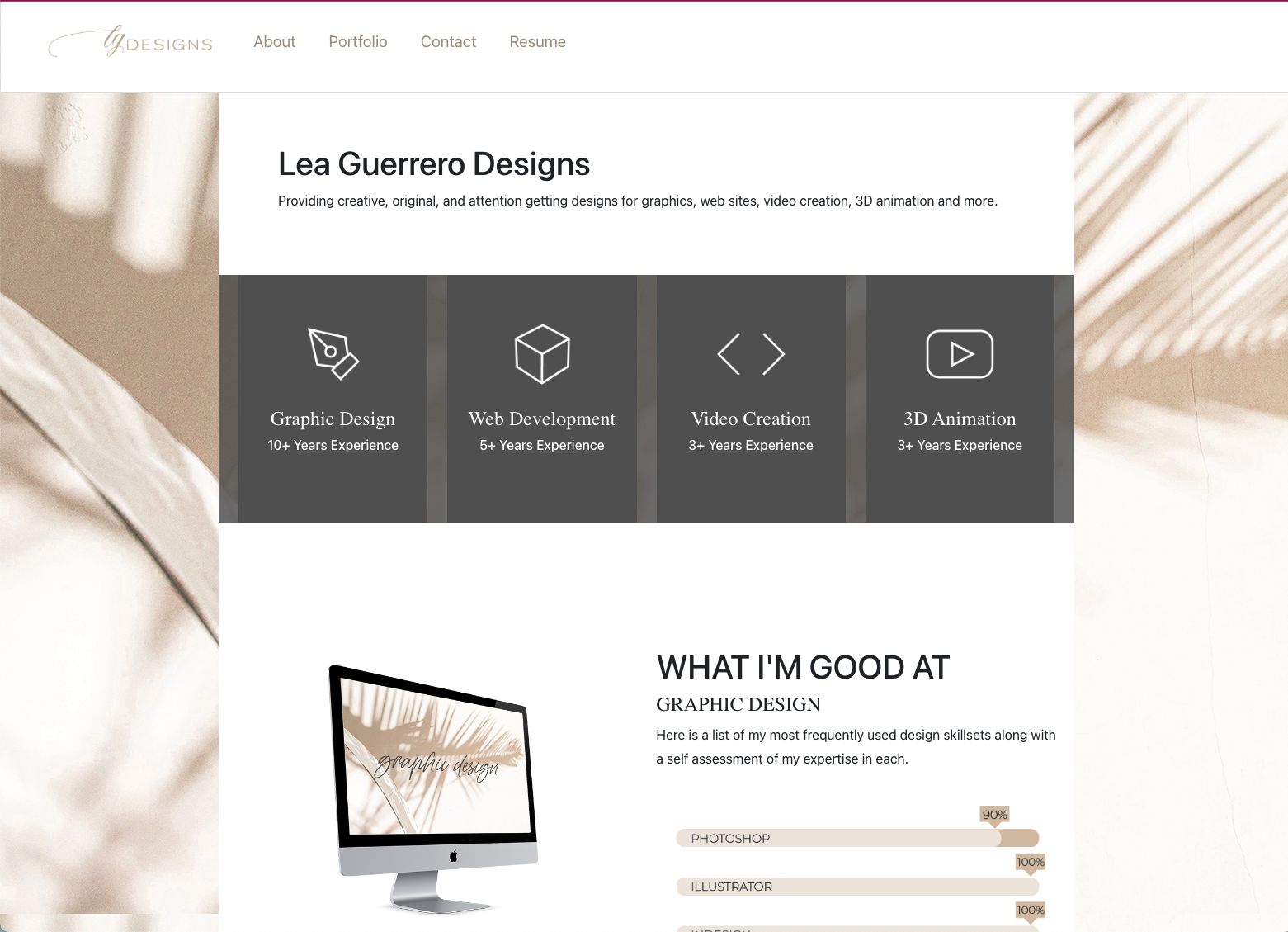 GitHub - lealinnea/React-Portfolio