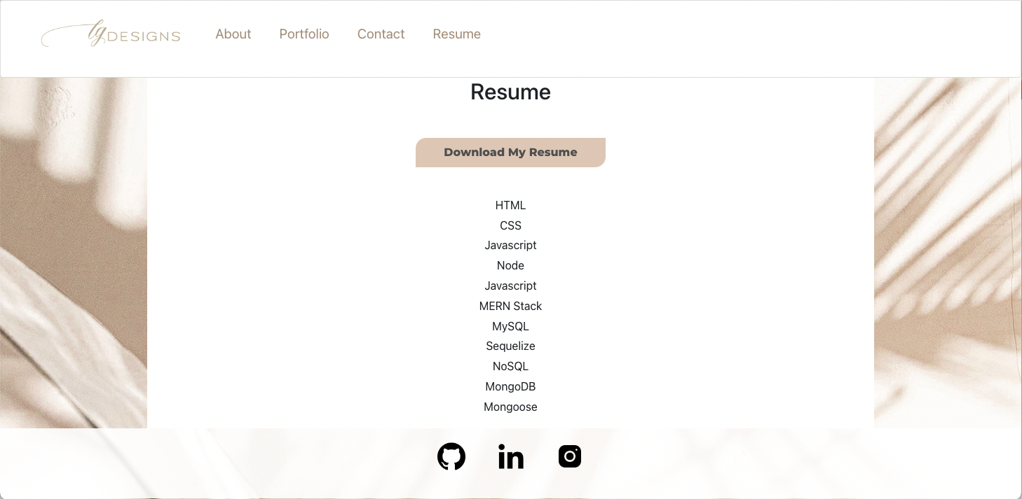 GitHub - lealinnea/React-Portfolio