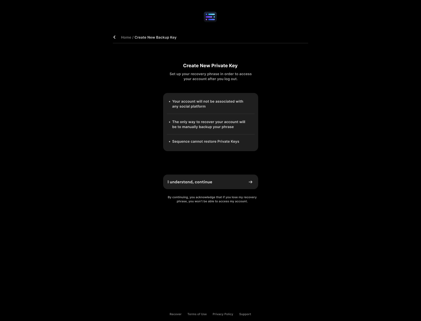 Web3 Login | Manage your own Sequence private keys · Issue #8 · 0xsequence/public-roadmap · GitHub