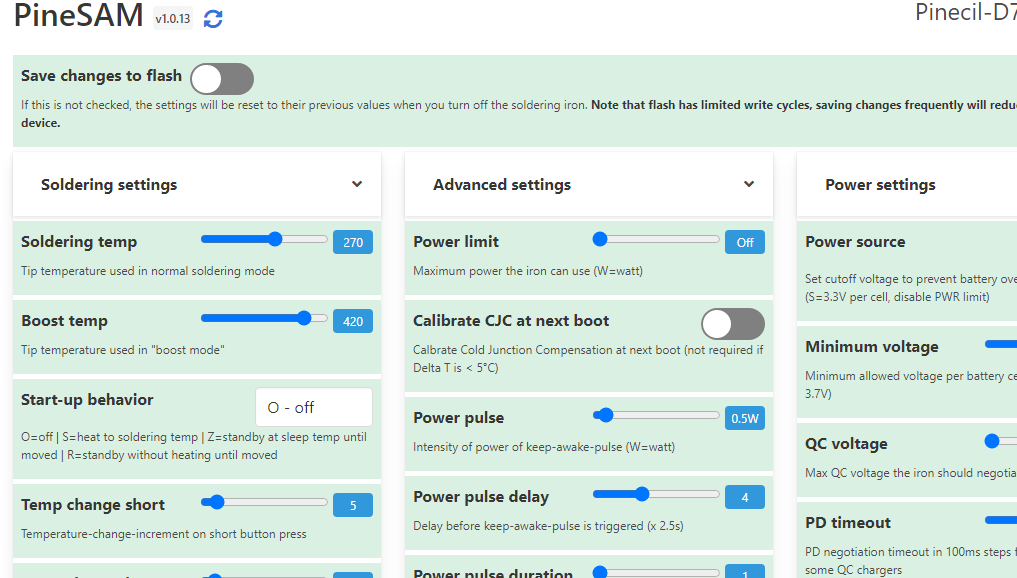 Format changes, left Justified. UI tweaks · Issue #15 · builder555 ...