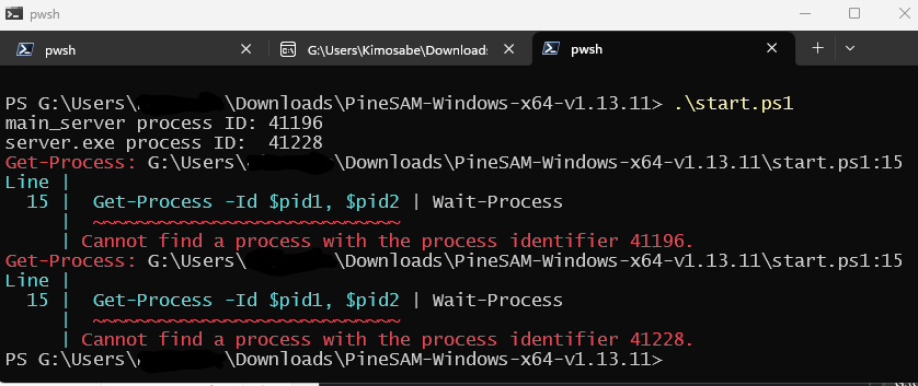 Error handling message for windows Bluetooth · Issue #181 · builder555/PineSAM · GitHub