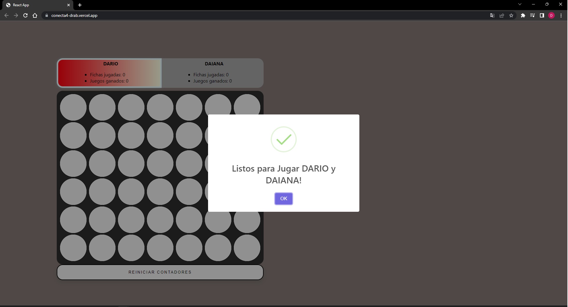 GitHub - DarioMarcuzzi/conecta4