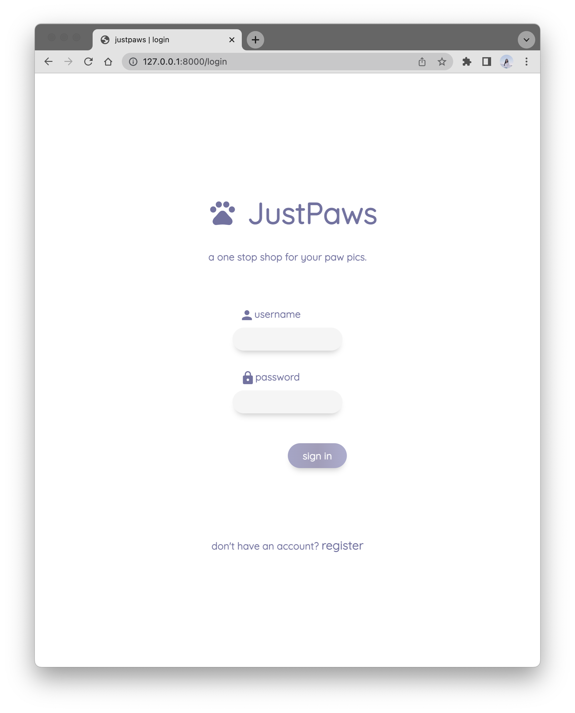 GitHub - dianna-SE/justpaws