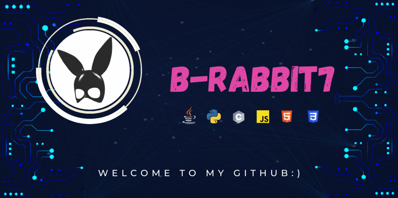 B-Rabbit7 (B-Rabbit7) · GitHub