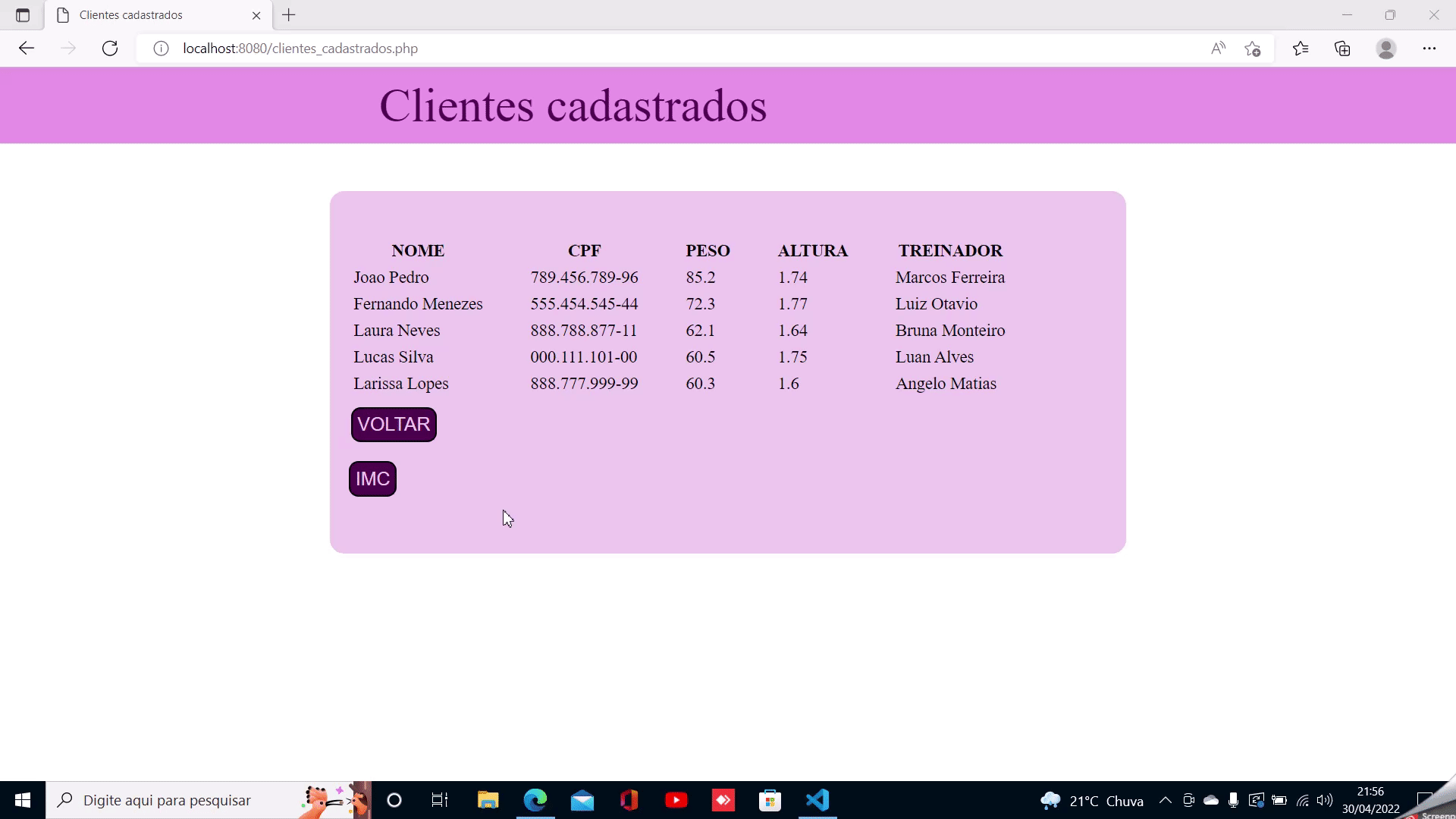 GitHub - Nathan-Vasconcelos/php-segundo-projeto: Segundo projeto em php ...
