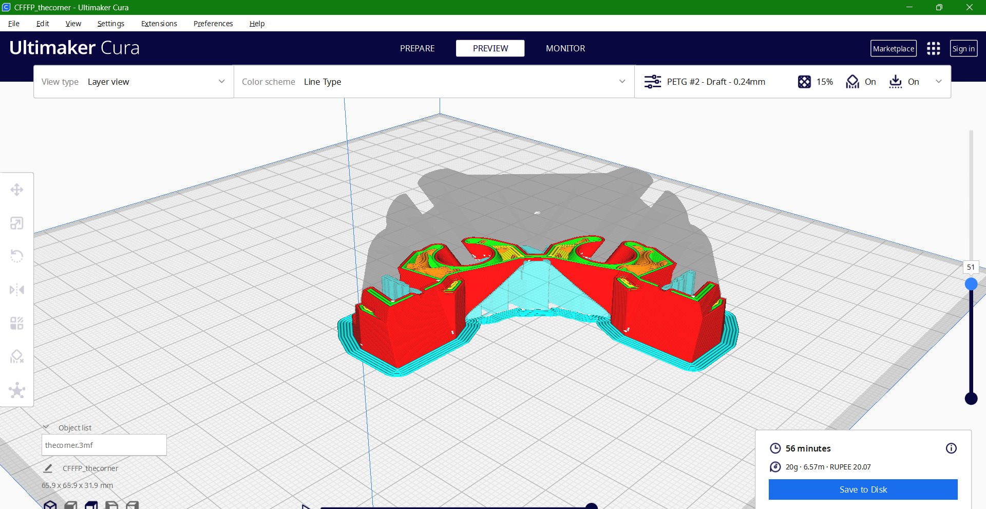 Lower Movement Slider Not Showing And Wierd Lines Showing · Issue 13905 · Ultimaker Cura · Github