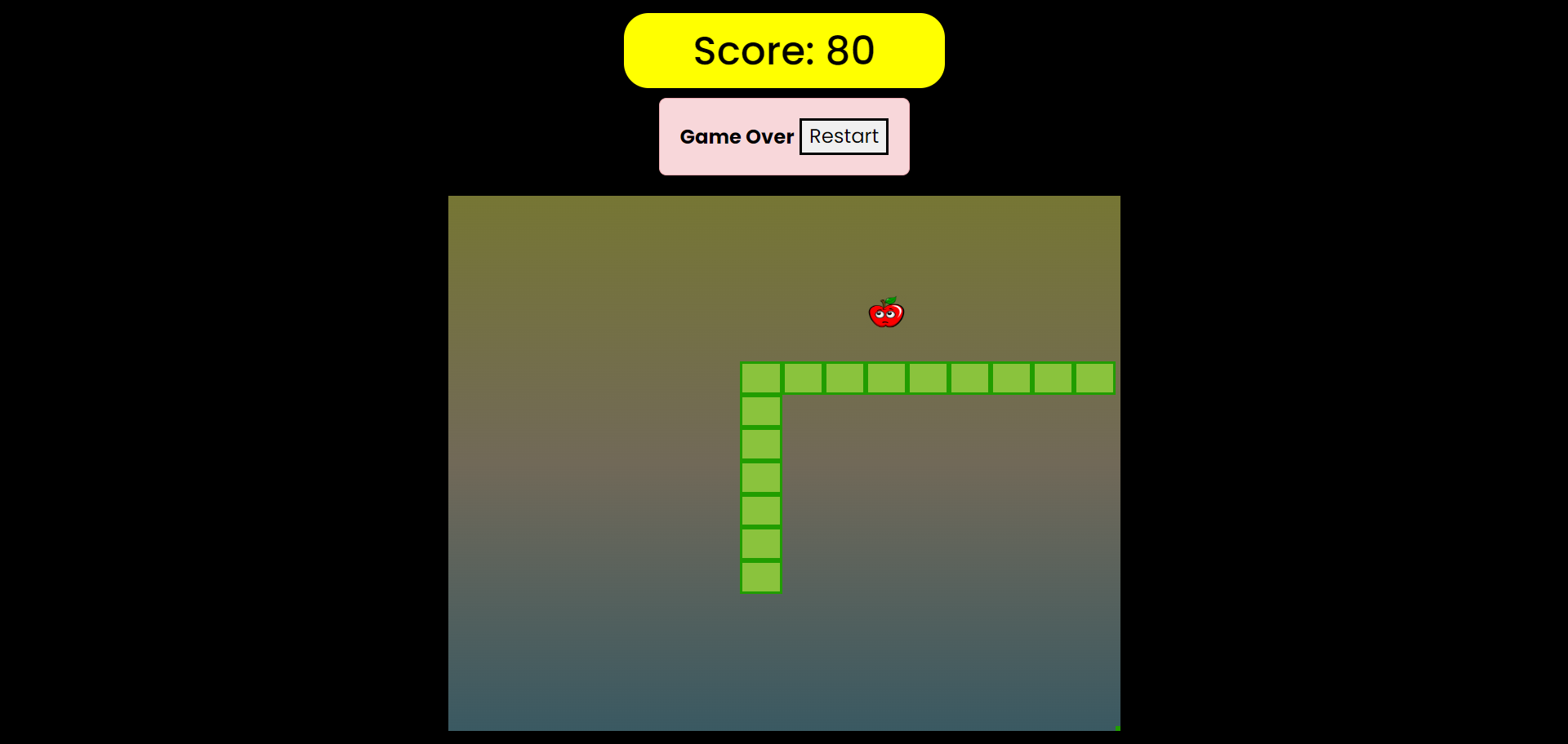 GitHub - pragati-tripathi05/Snake-Game: This is the classic snake game just like the one we all ...