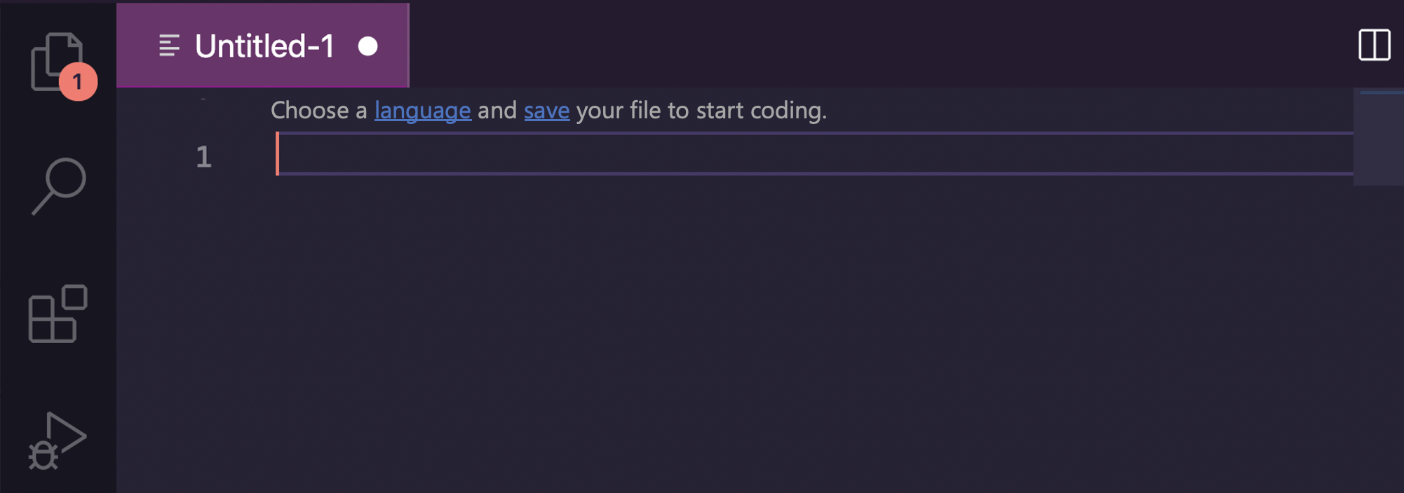 Make it easier for new users to save untitled files · Issue #114307 ...