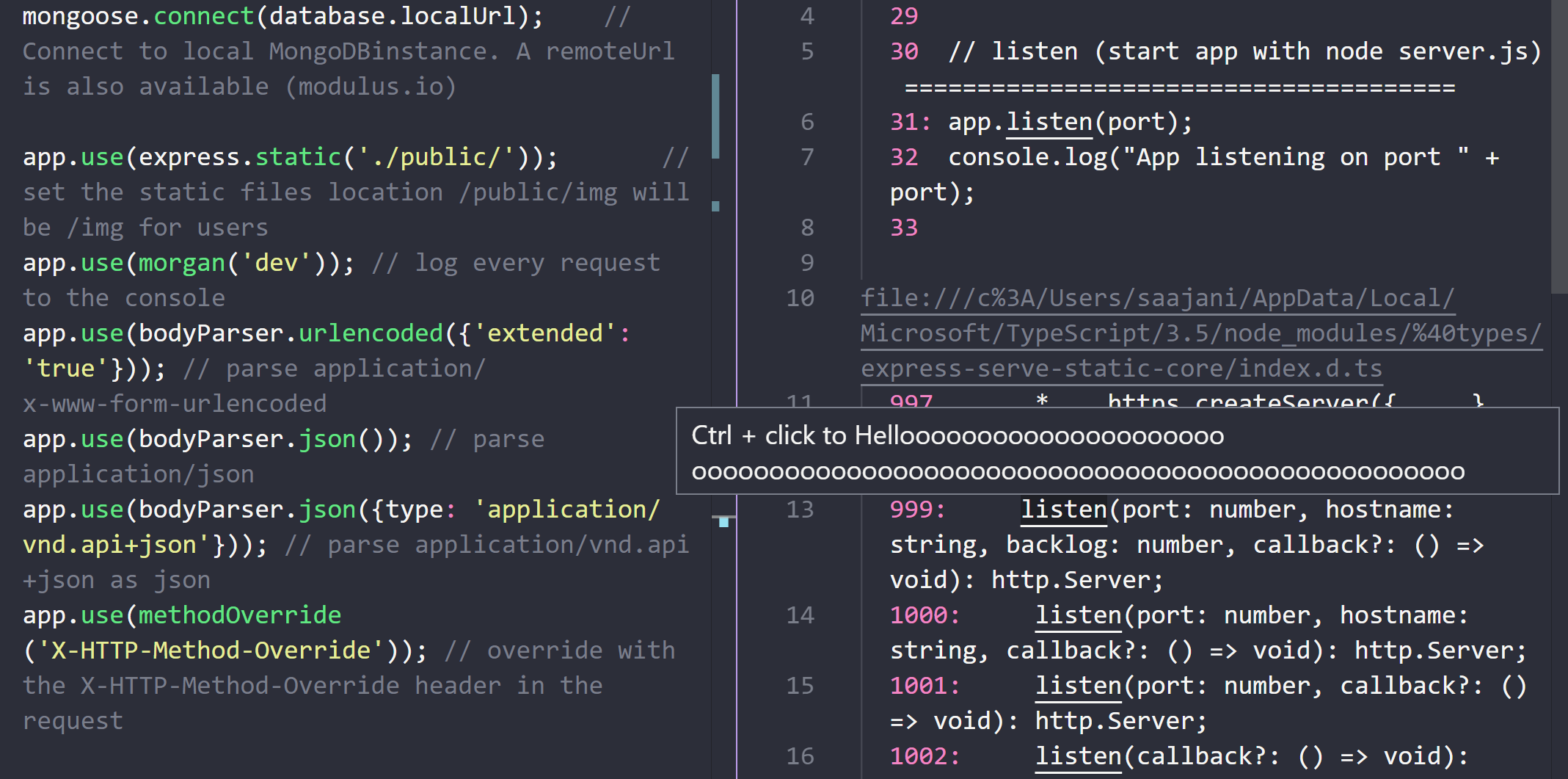 DocumentLink.toolip wrapping · Issue #74579 · microsoft/vscode · GitHub