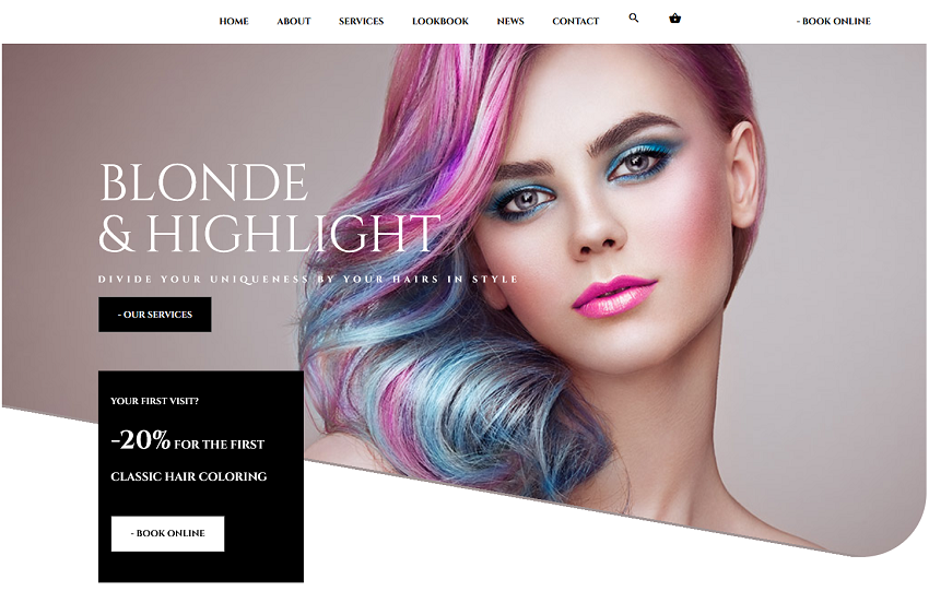 GitHub - Hazelwize/salon-site