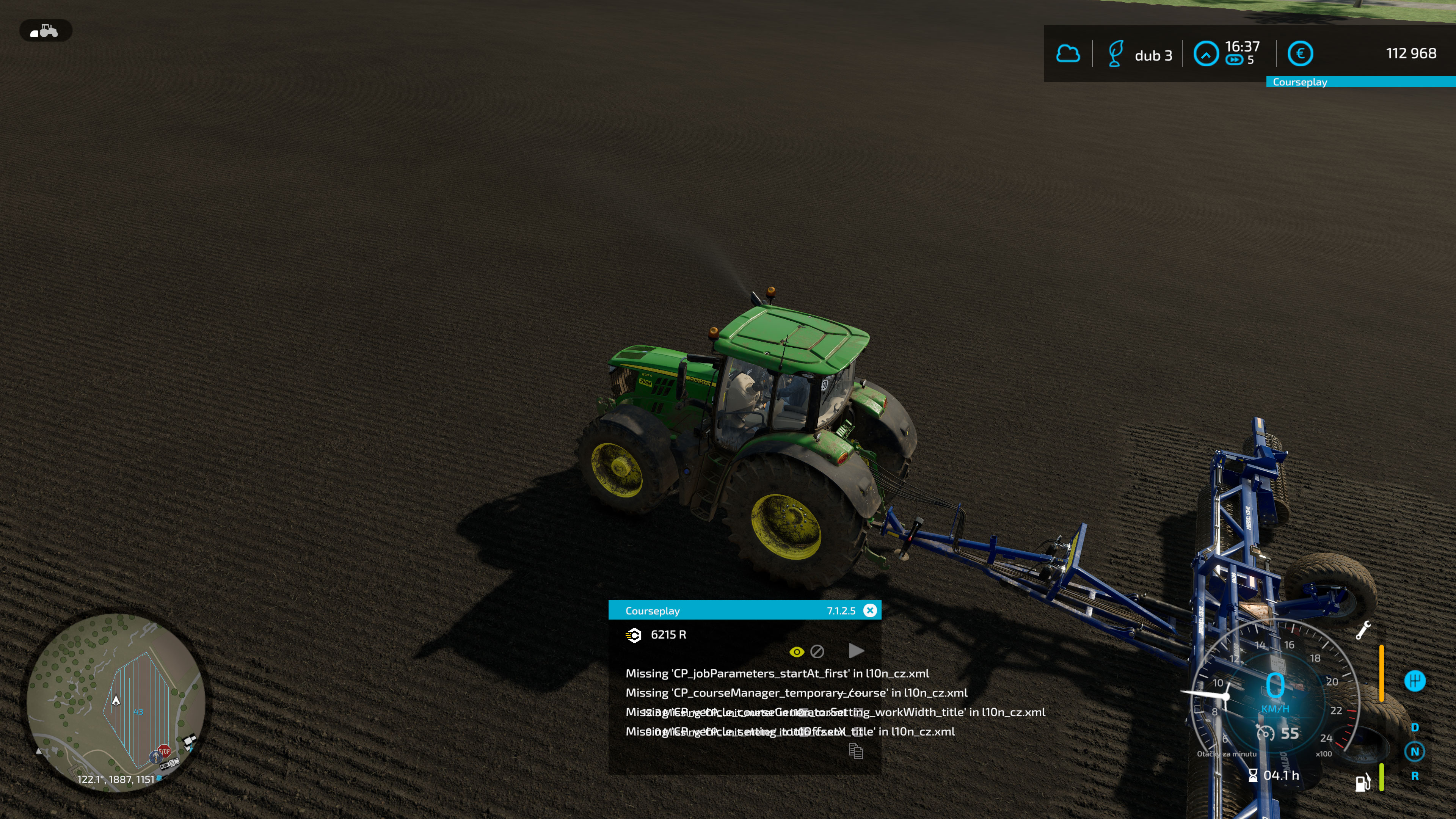 [BUG_SP] Problem with text · Issue #2211 · Courseplay/Courseplay_FS22 · GitHub