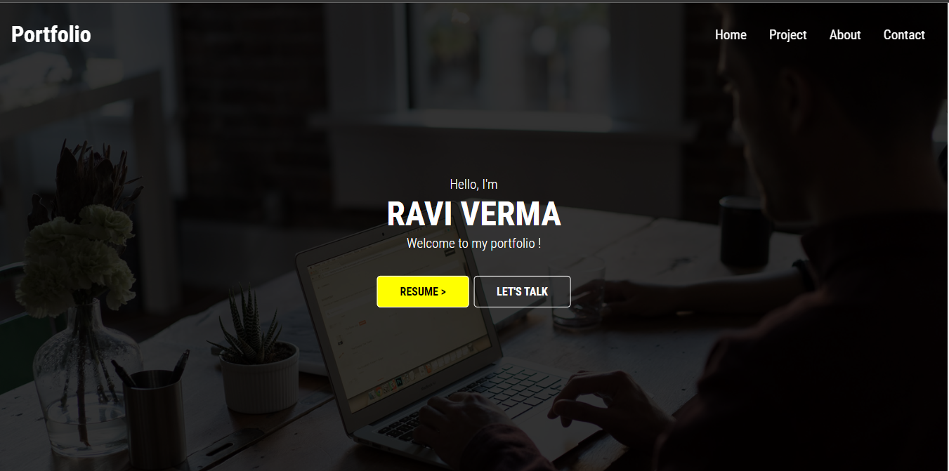 GitHub - raviVerma786/My-Portfolio: This is my personal portfolio and conatains all the details ...