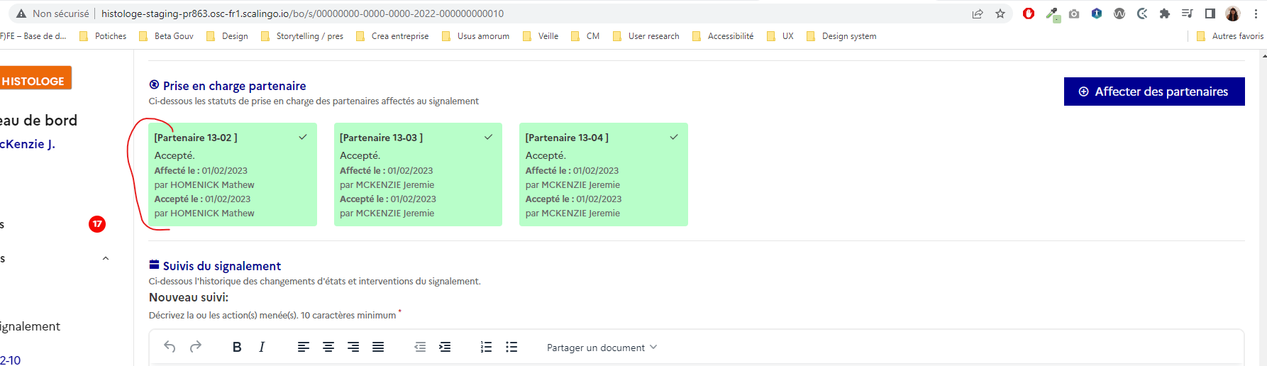 [FO - Contact] Créer un suivi automatique lors de l'utilisation du formulaire de contact · Issue ...