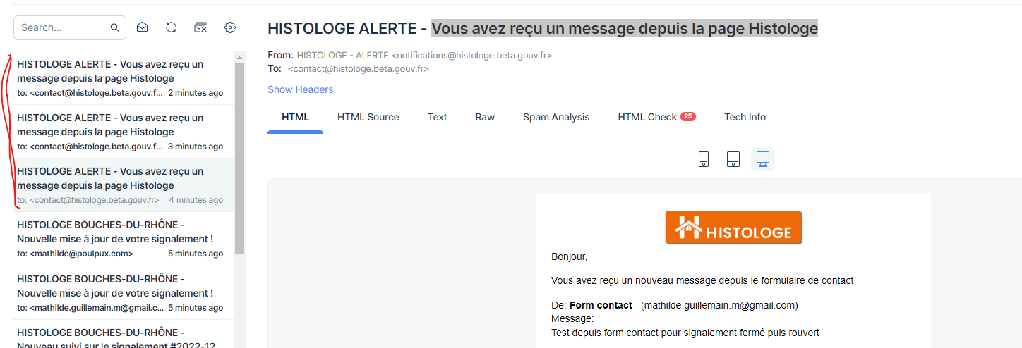 [FO - Contact] Créer un suivi automatique lors de l'utilisation du formulaire de contact · Issue ...